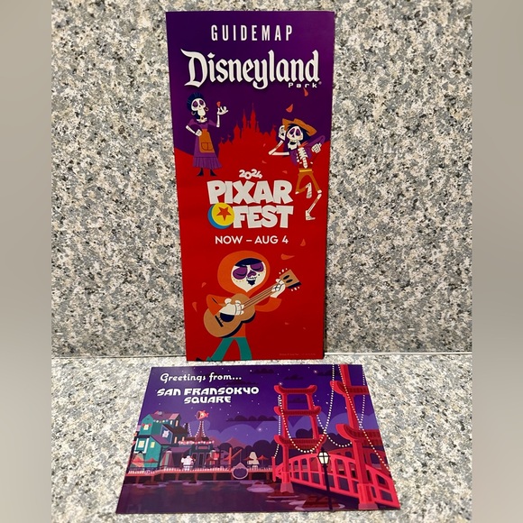 Other | Disneyland Resort Pixar Fest Guide Map August 224 San Fransokyo ...